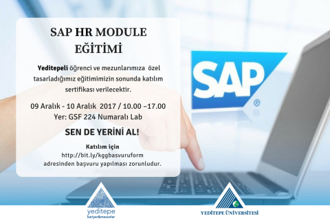 SAP HR MODULE EĞİTİMİ | Yeditepe Üniversitesi